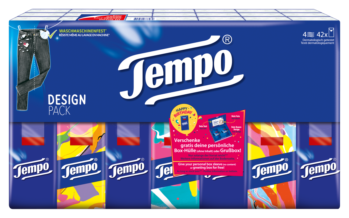 Tempo Taschentücher Original Designedition - Tempo