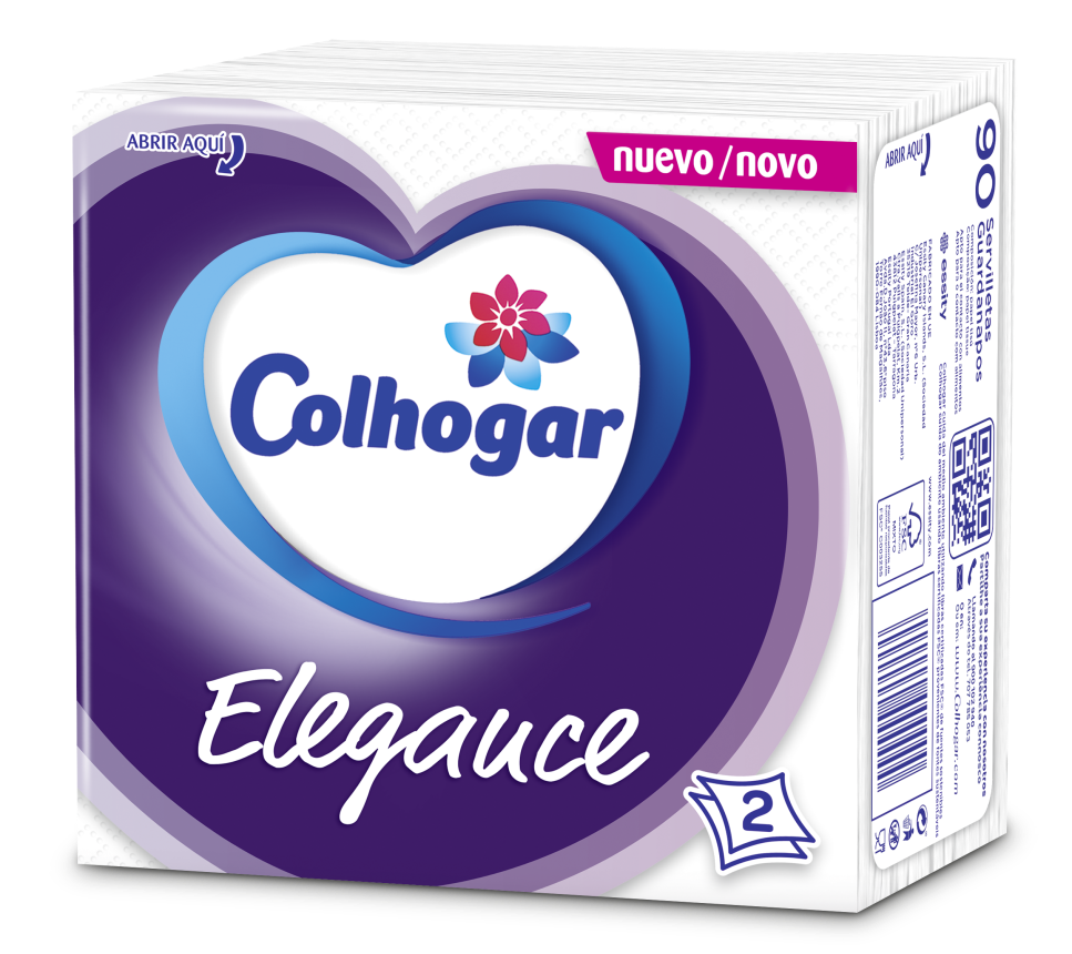 Colhogar Servilletas Elegance Blanca - Colhogar